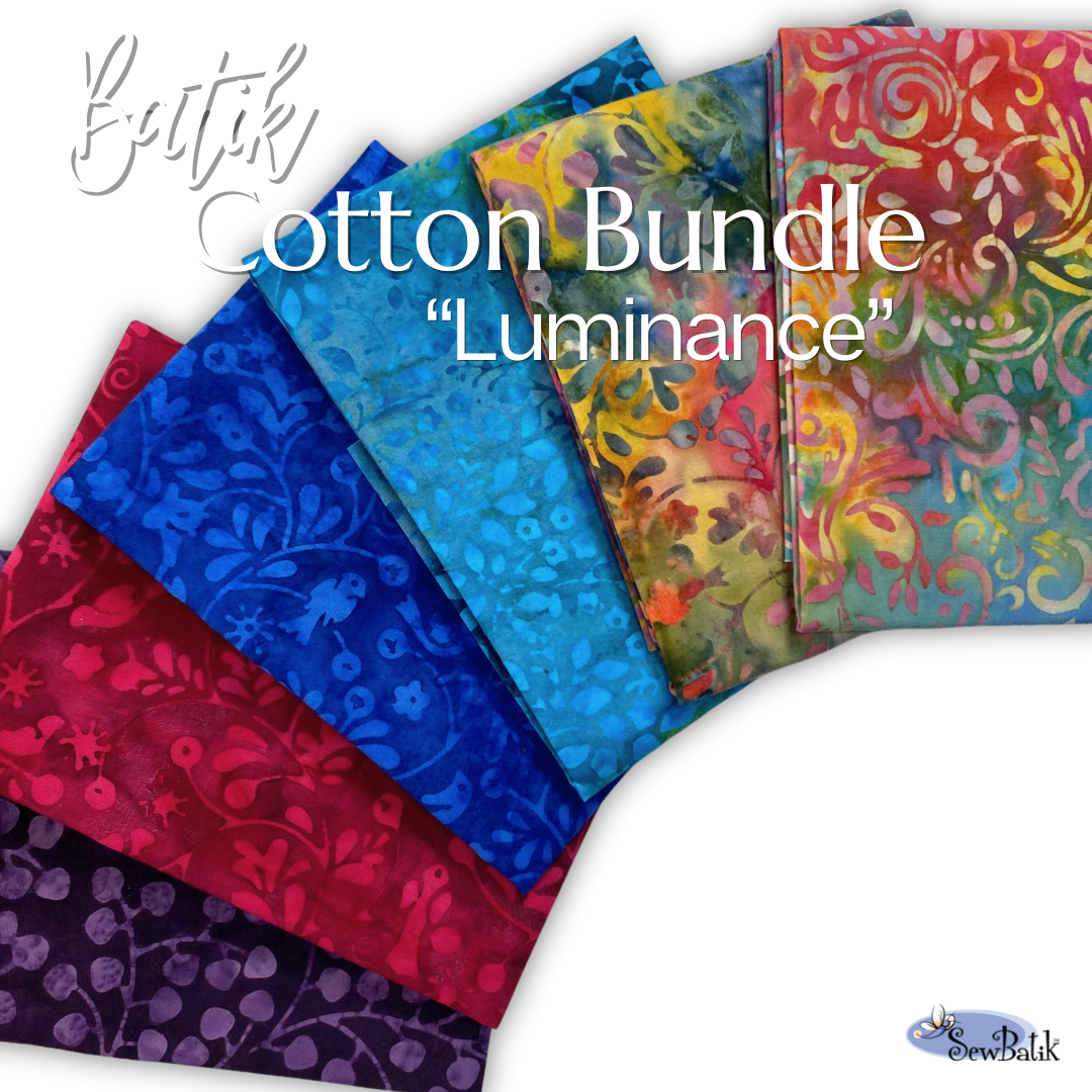 Batik Cotton Bundle: Luminance – SewBatik