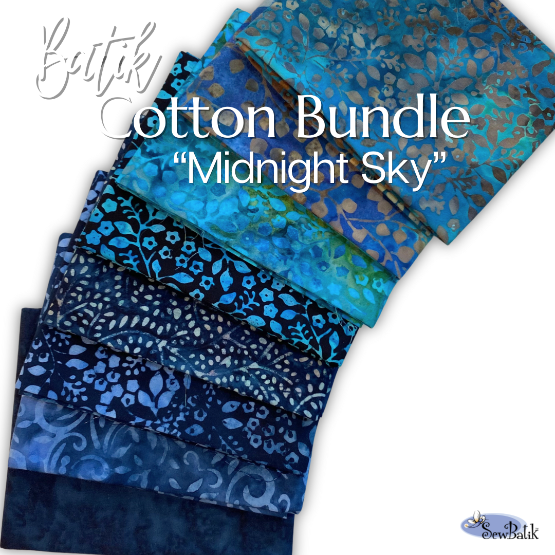 Batik Cotton Bundle: Midnight Sky – SewBatik