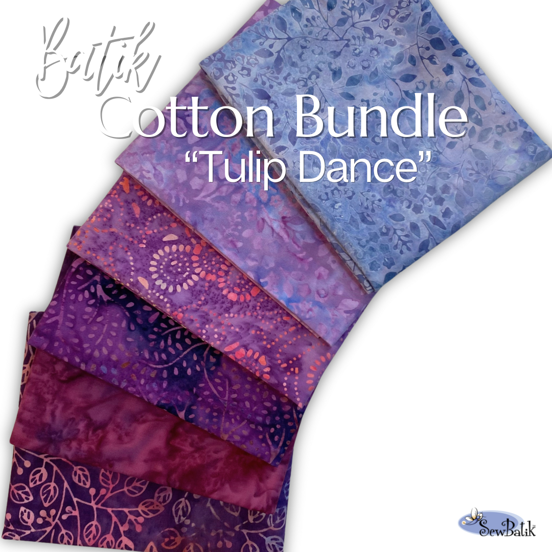 Batik Cotton Bundle: Tulip Dance – SewBatik