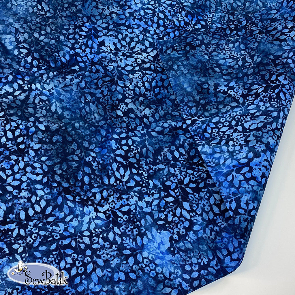 57" Batik Canvas (8.6 oz) - Valhalla - Twilight Blue – SewBatik