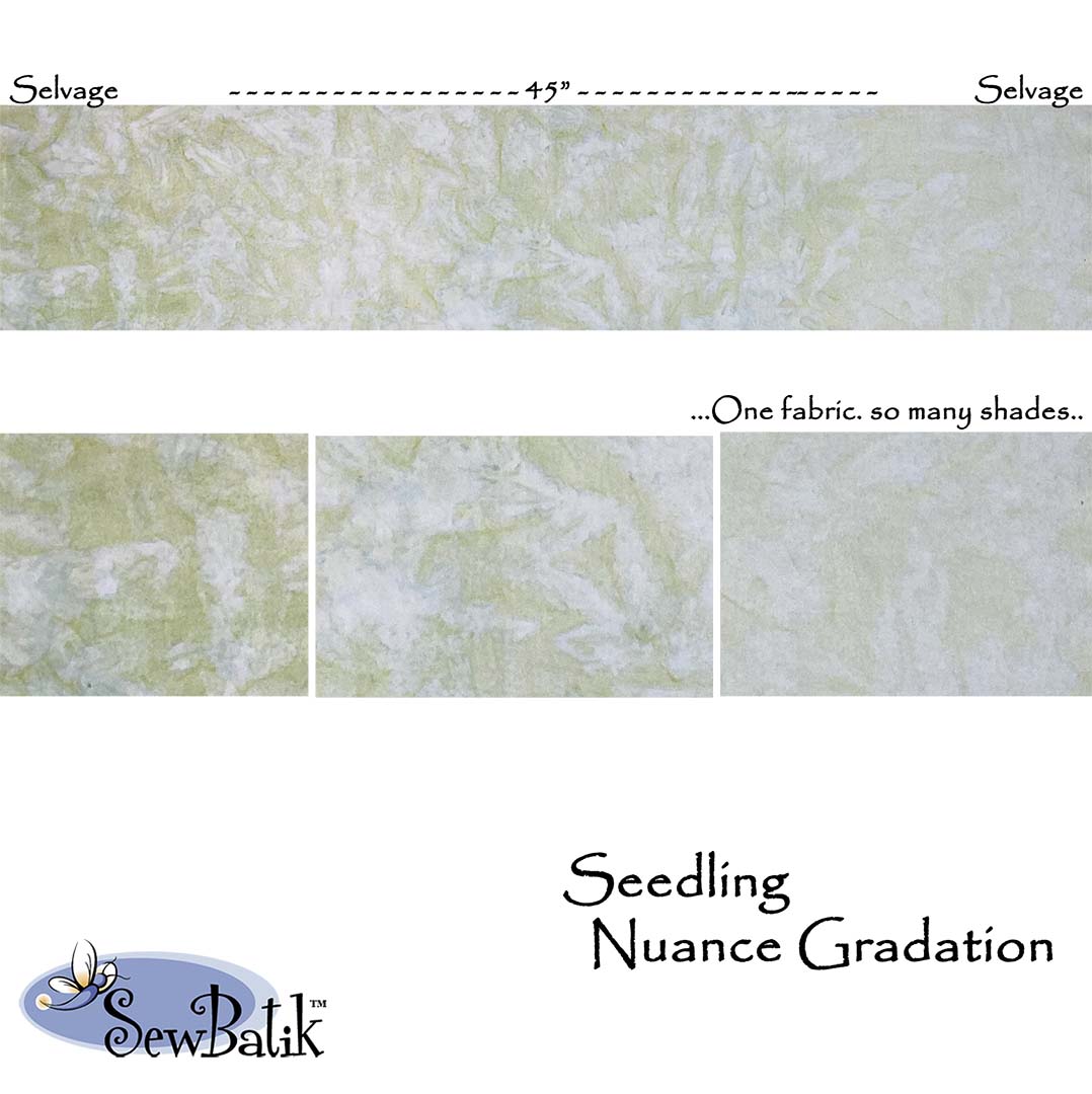 45" Cotton Nuance - Seedling – SewBatik