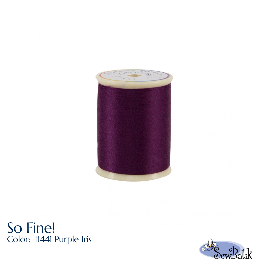 Superior Thread - So Fine! - #442 Thistle – SewBatik