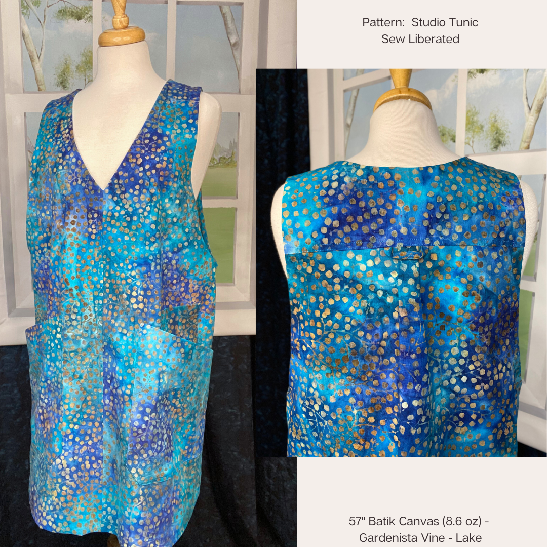 Garment Kit - Studio Tunic and Batik Canvas – SewBatik