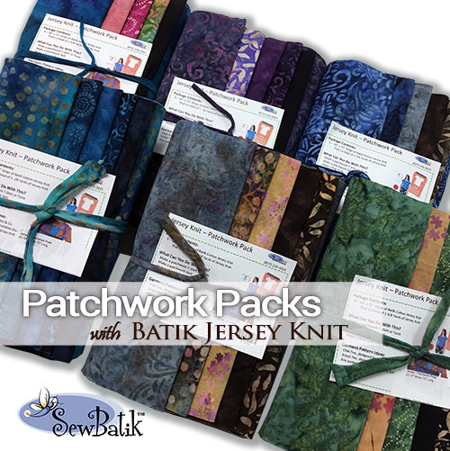 Jersey Knit - Patchwork Pack – SewBatik