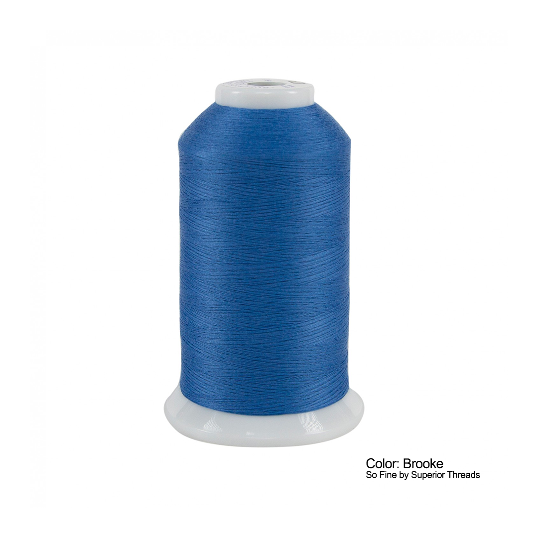 Superior Thread - So Fine Poly - Brooke – SewBatik