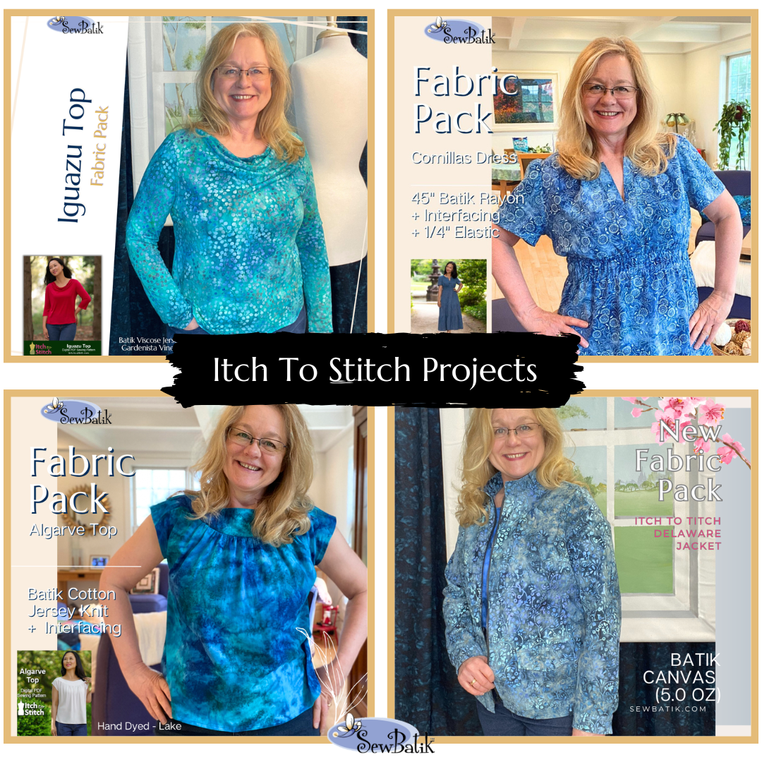 Itch to Stitch Designs – SewBatik