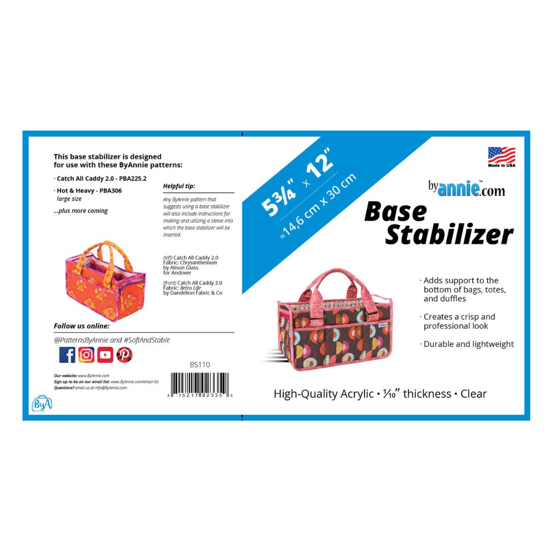 Base Stabilizer - 5 3/4 x 12 – SewBatik