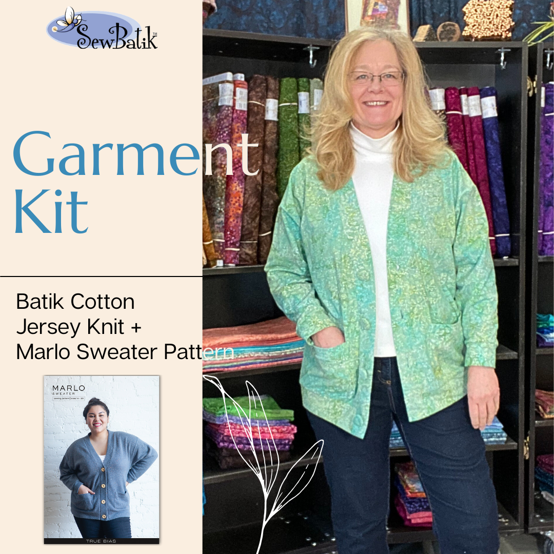 Garment Kit - Marlo Sweater (Long Version) – SewBatik