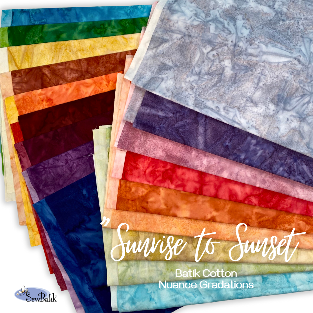 Nuance Shade Pack: "Sunrise to Sunset" – SewBatik