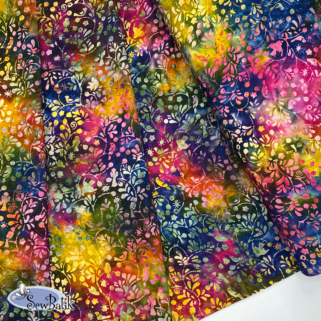 45" Rayon - Flock Together - Honeysuckle – SewBatik