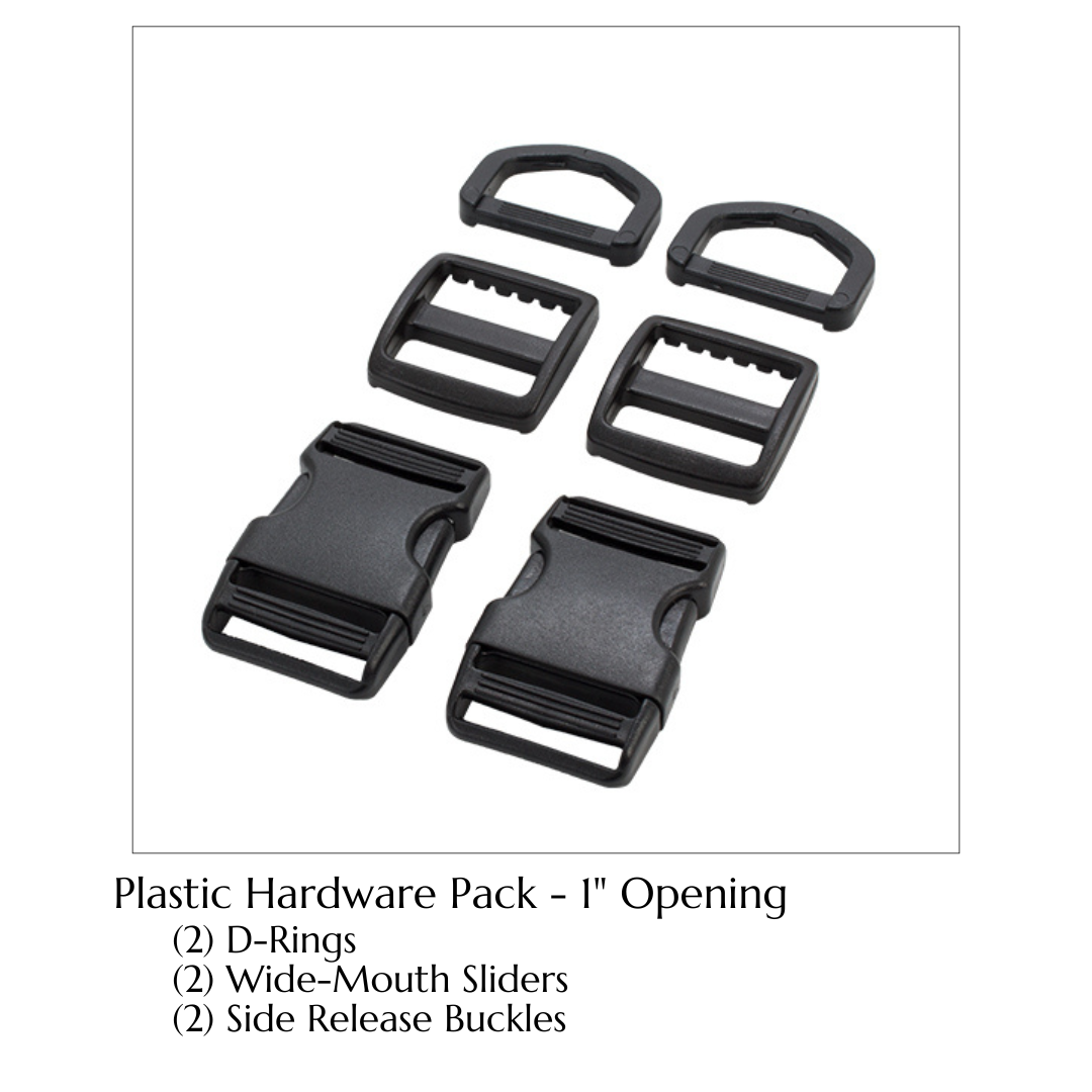 Side Release Buckle Hardware Pack – SewBatik