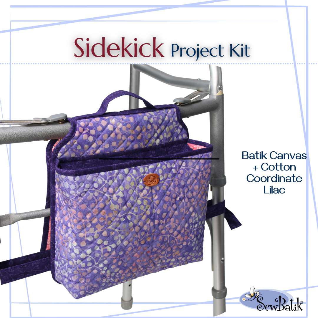 Sidekick Project Kit - Canvas with Cotton Lining – SewBatik