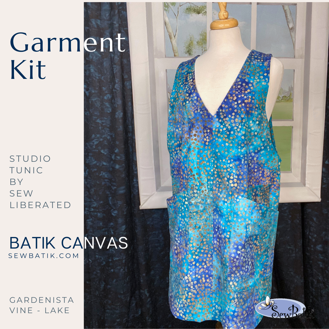Garment Kit - Studio Tunic and Batik Canvas – SewBatik