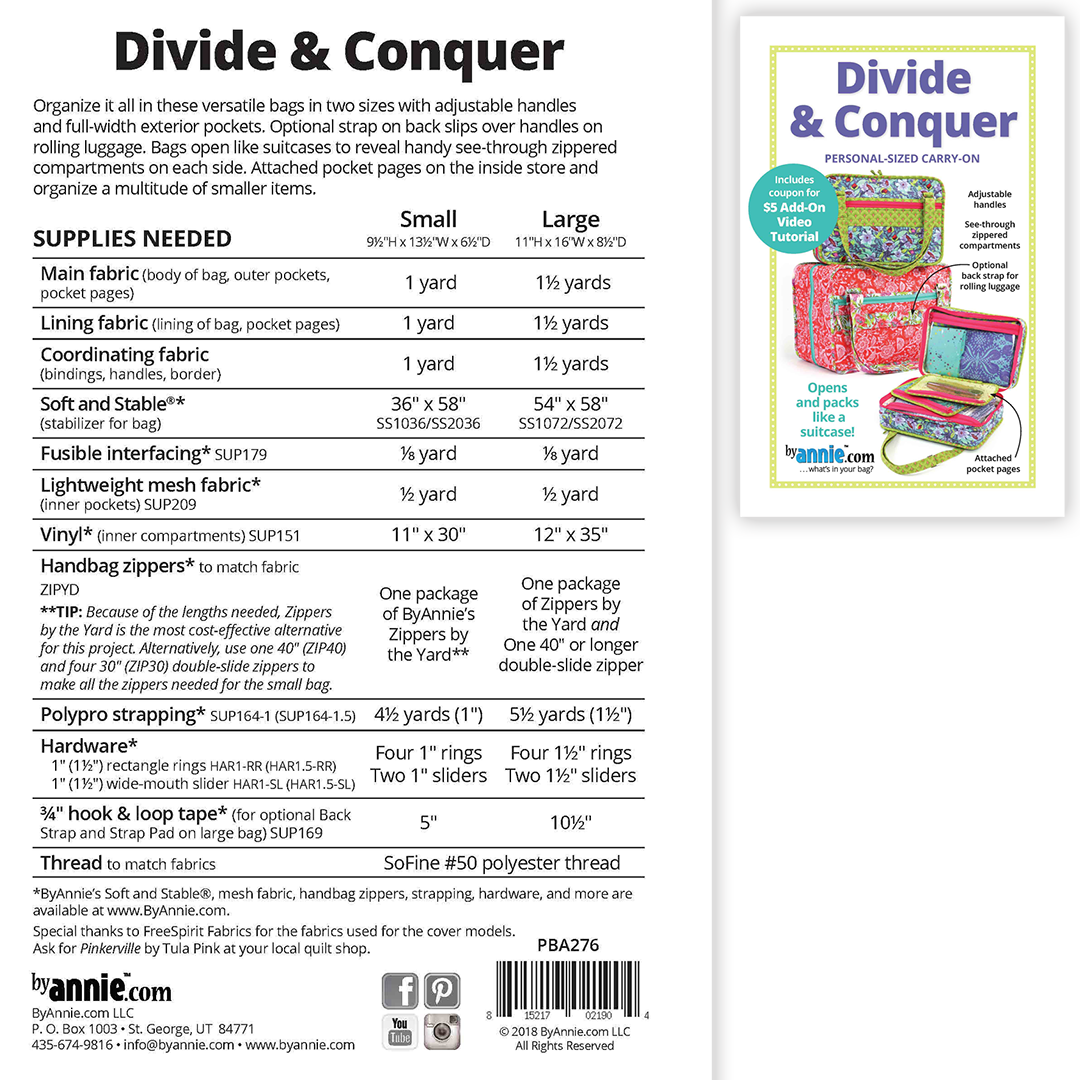Pattern: Divide and Conquer byAnnie – SewBatik Pattern: Divide and Conquer byAnnie – SewBatik