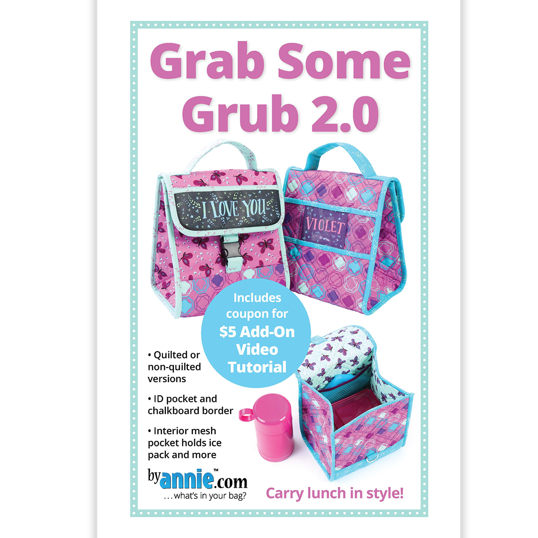Pattern: Grab Some Grub 2.0 byAnnie – SewBatik