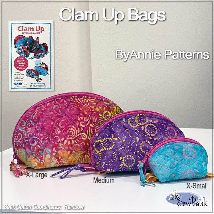 Pattern: Clam Up byAnnie – SewBatik