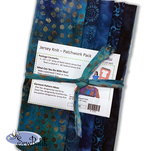 Jersey Knit - Patchwork Pack – SewBatik
