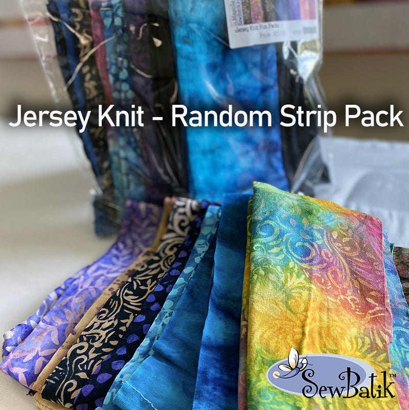 Jersey Knit - Random Strip Pack – SewBatik