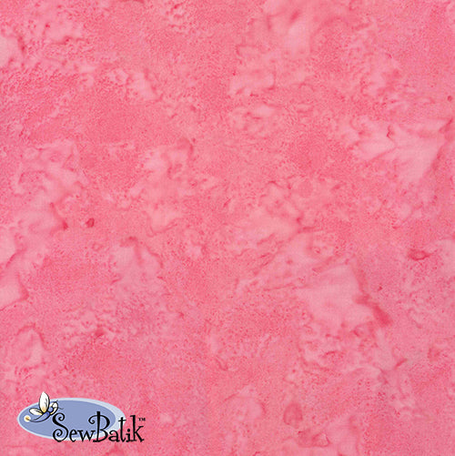 45" Batik Rayon - Hand Dyed - Sachet Pink [ 52" CUT ONLY ] – SewBatik