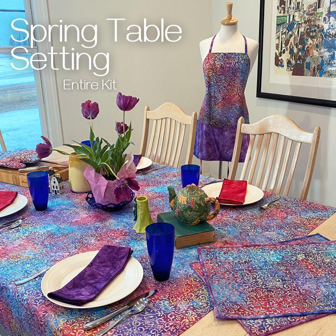 Spring Table Setting Kit – SewBatik