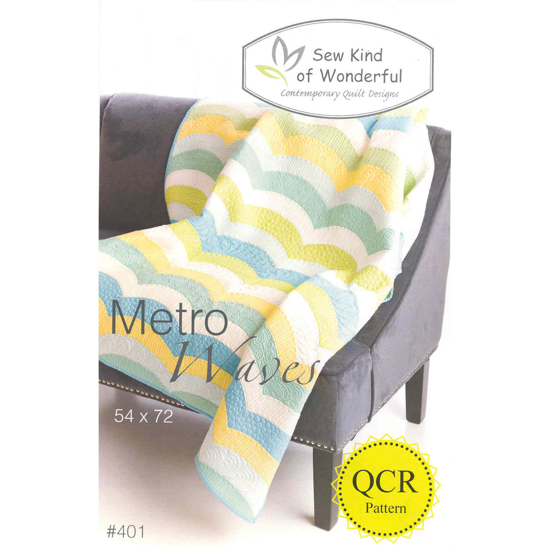 Metro Waves Pattern – SewBatik