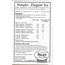 Pattern: Simple Elegant Tee – SewBatik